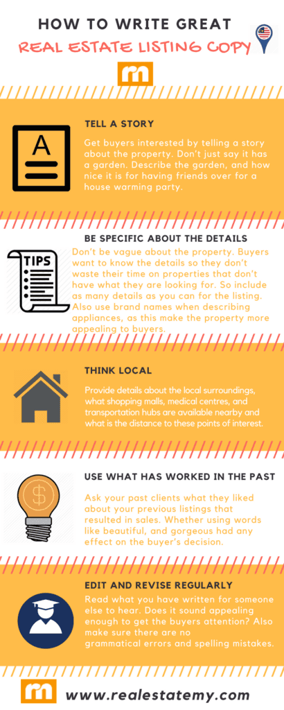 How To Write Great Property Listings - Infographic | RealestateMY